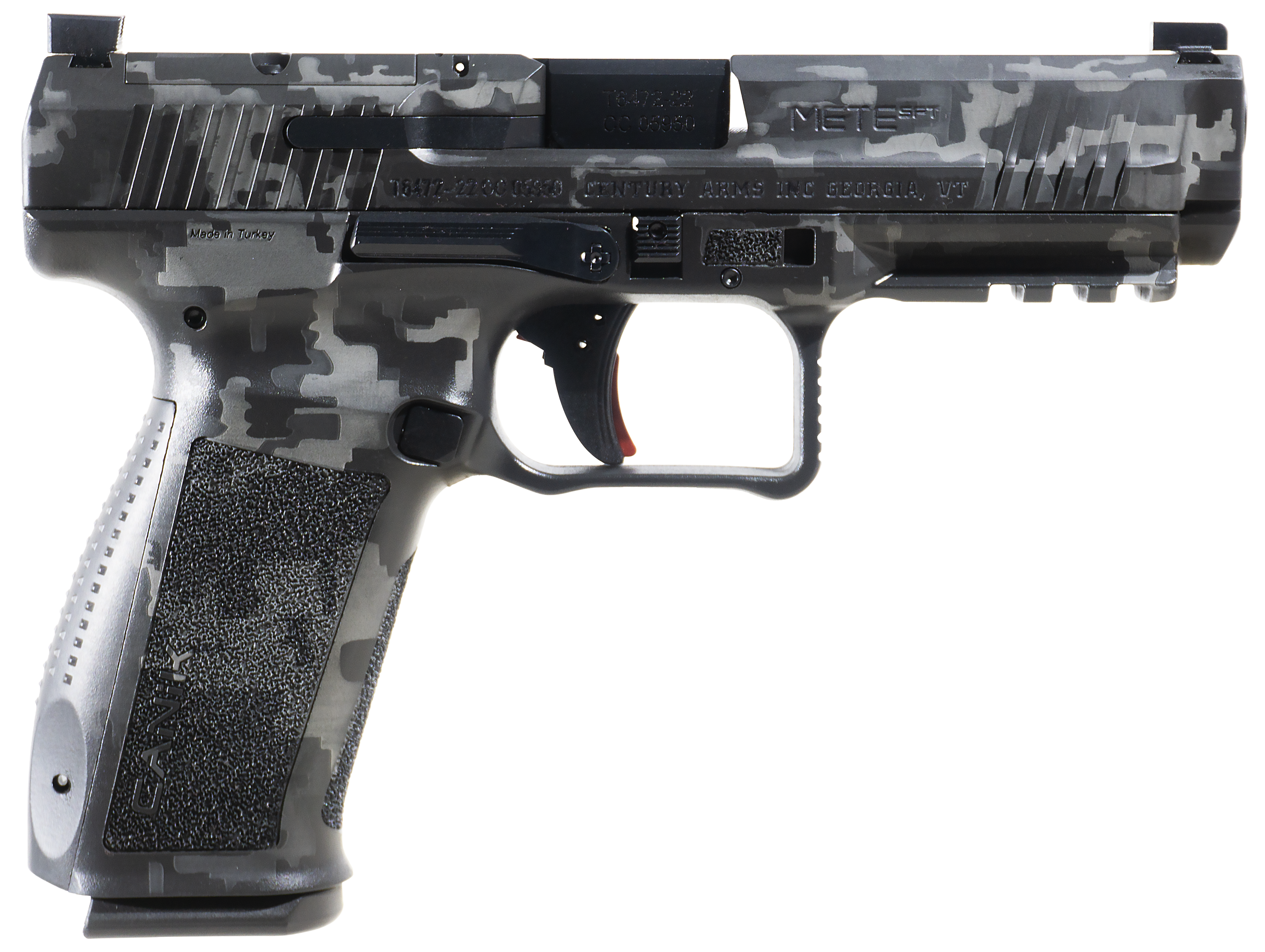 Canik Mete SFT Dark Grey Digital Camo 9mm 4.46" Barrel 20-Rounds ...