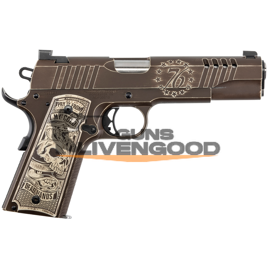 Auto-Ordnance 1911 A1 Cold Dead Hands .45 ACP 5" Barrel 7-Rounds ...