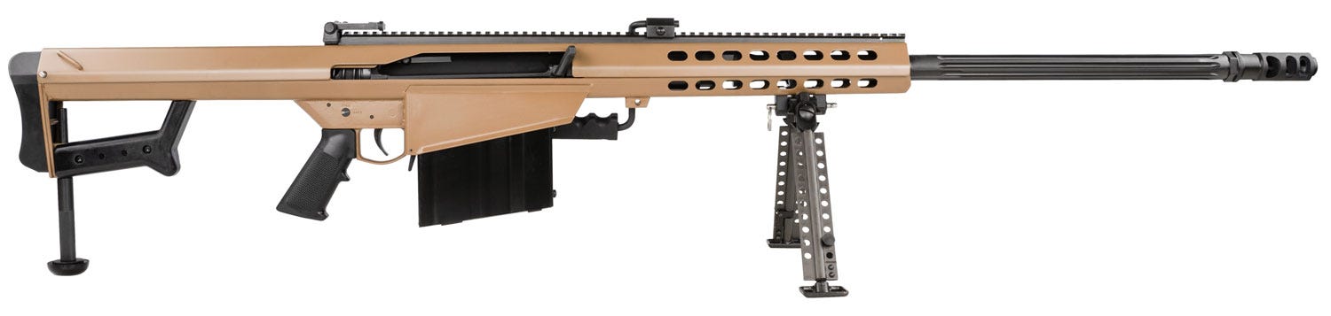 Barrett M82A1 Coyote Tan .416 Barrett 29" Barrel 10-Rounds - LIVENGOOD GUNS