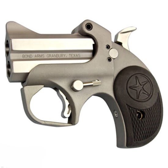 Bond Arms Roughneck Stainless .380 ACP 2.5" Barrel 2-Rounds Rubber ...