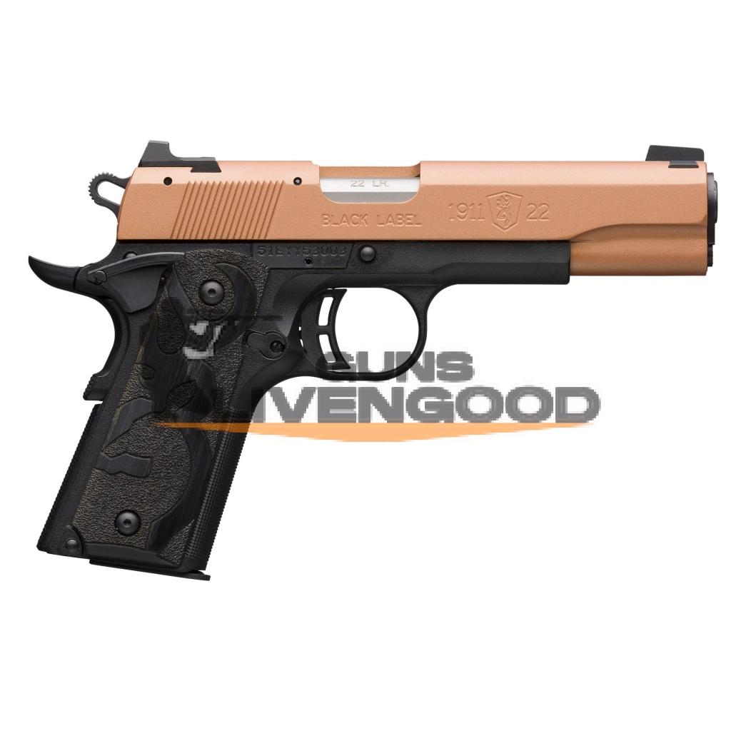 Browning 1911-22 Copper .22 LR 4.25" Barrel 10-Rounds - LIVENGOOD GUNS