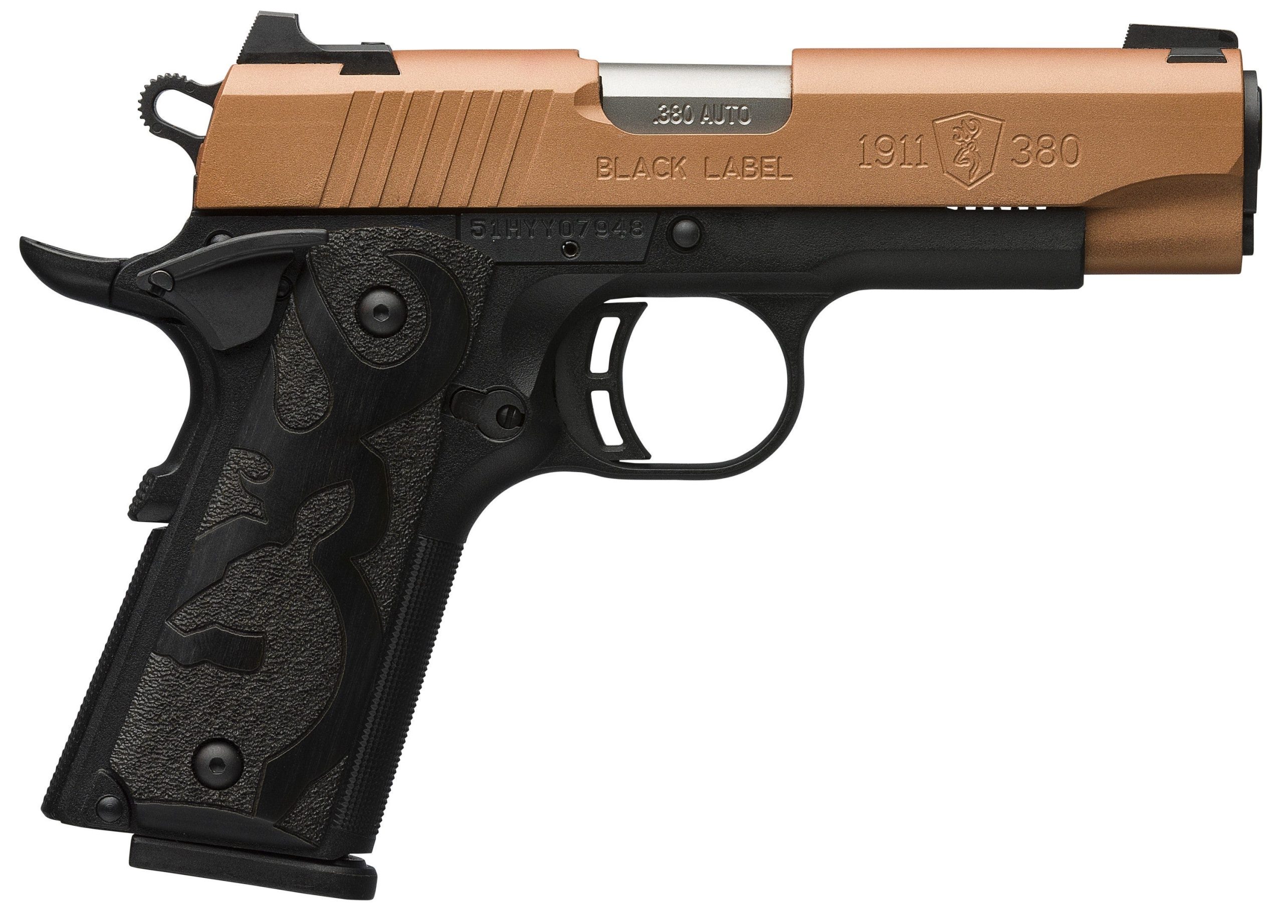 Browning 1911-380 Copper .380 ACP 3.6" Barrel 8-Rounds - LIVENGOOD GUNS