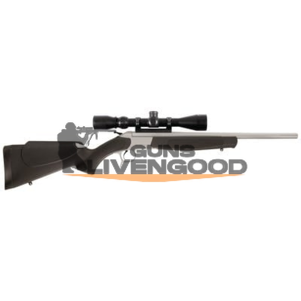 CVA Scout Compact TD Black/ Stainless .243 Winchester 20 Inch Single ...