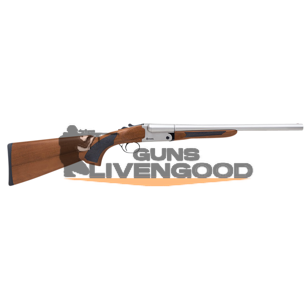 Citadel Firearms Coach Nickel 12 GA 18.5" Barrel 2-Rounds - LIVENGOOD GUNS