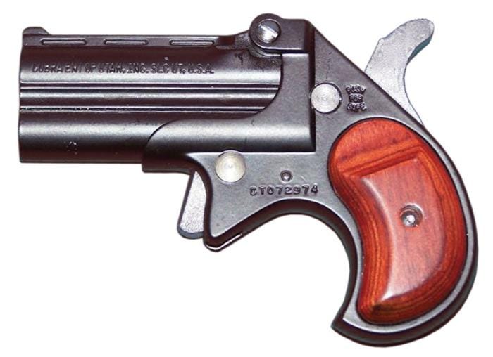 Cobra Firearms Derringer 9mm-Black/Rosewood - LIVENGOOD GUNS