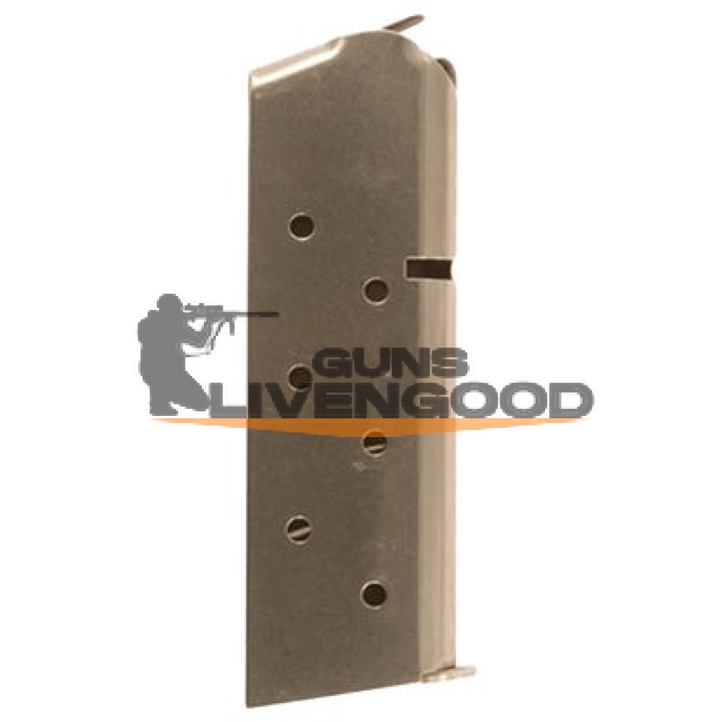 Colt Firearms Officer Magazine Nickel .45 ACP 7-Rounds - LIVENGOOD GUNS