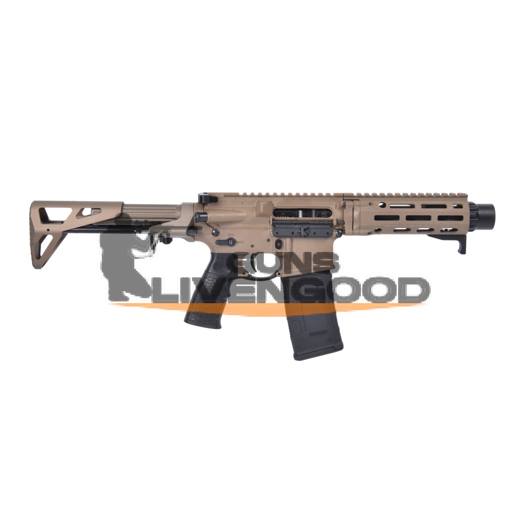 Daniel Defense DDM4 PDW SBR Flat Dark Earth .300 AAC Blackout 7" Barrel ...