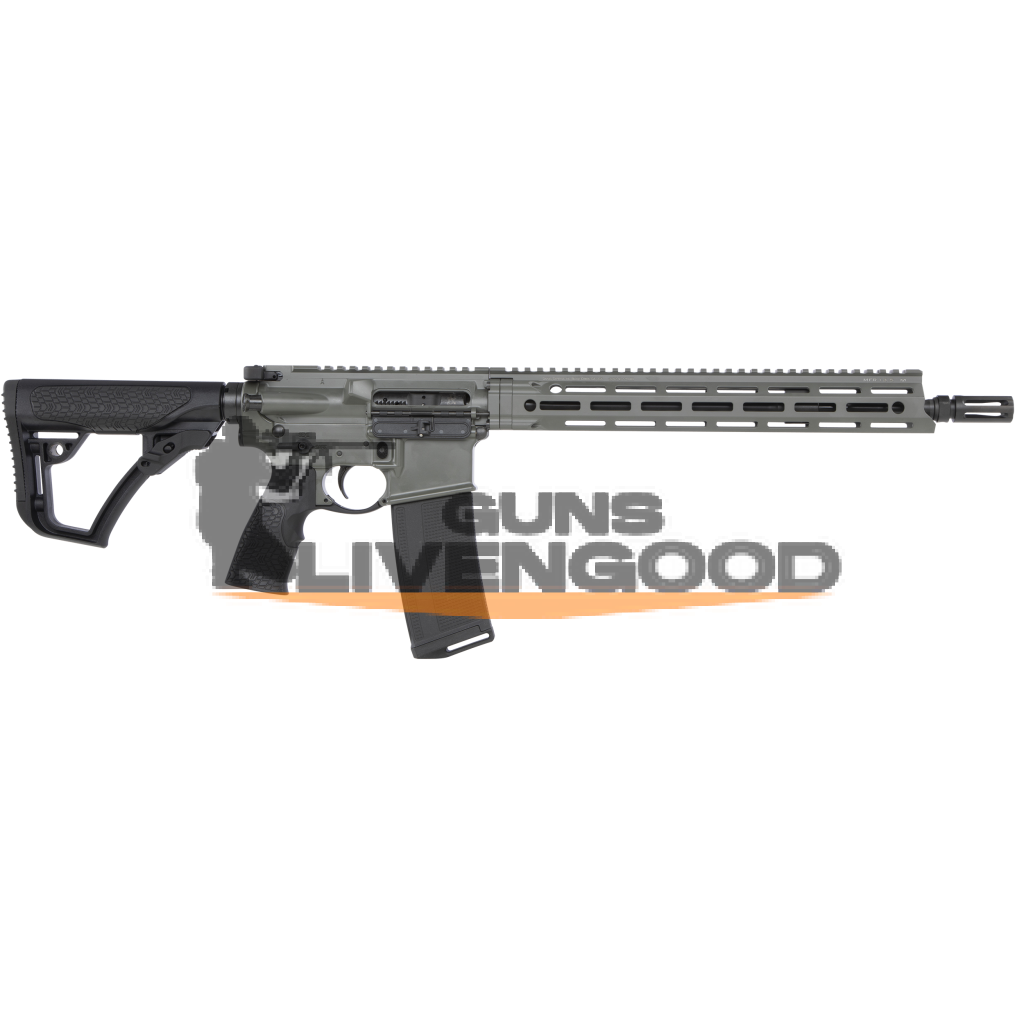 Daniel Defense DDM4V7 SLW Deep Woods Green Cerakote 5.56 / .223 Rem 14. ...