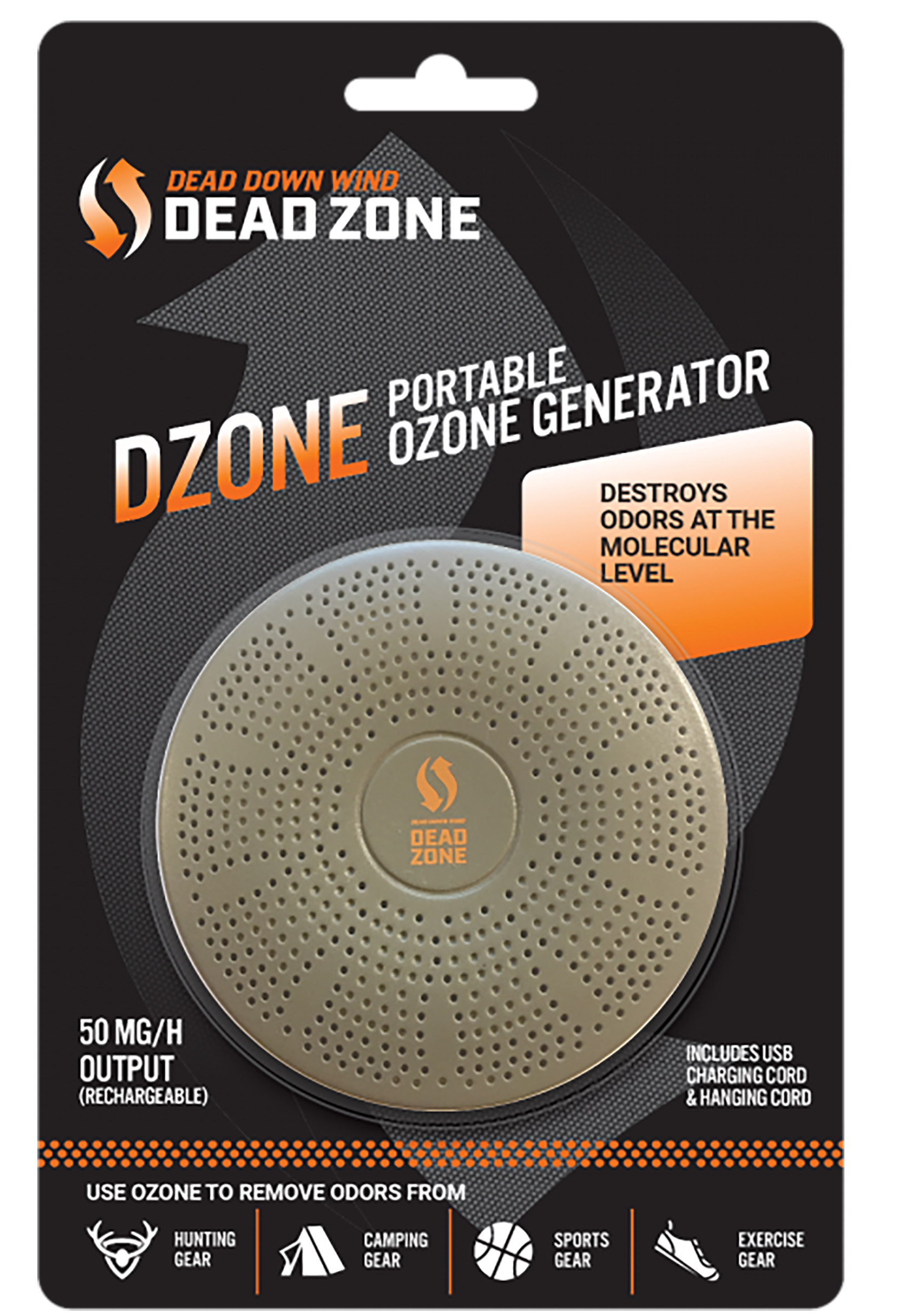 Dead Down Wind Dead Zone Portable Ozone Generator Scent - LIVENGOOD GUNS