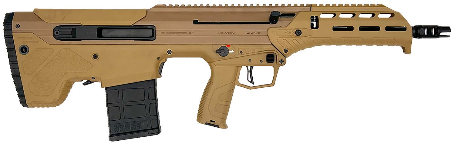 Desert Tech WLVRN Flat Dark Earth 6.5 Creedmoor 20" Barrel 10-Rounds ...