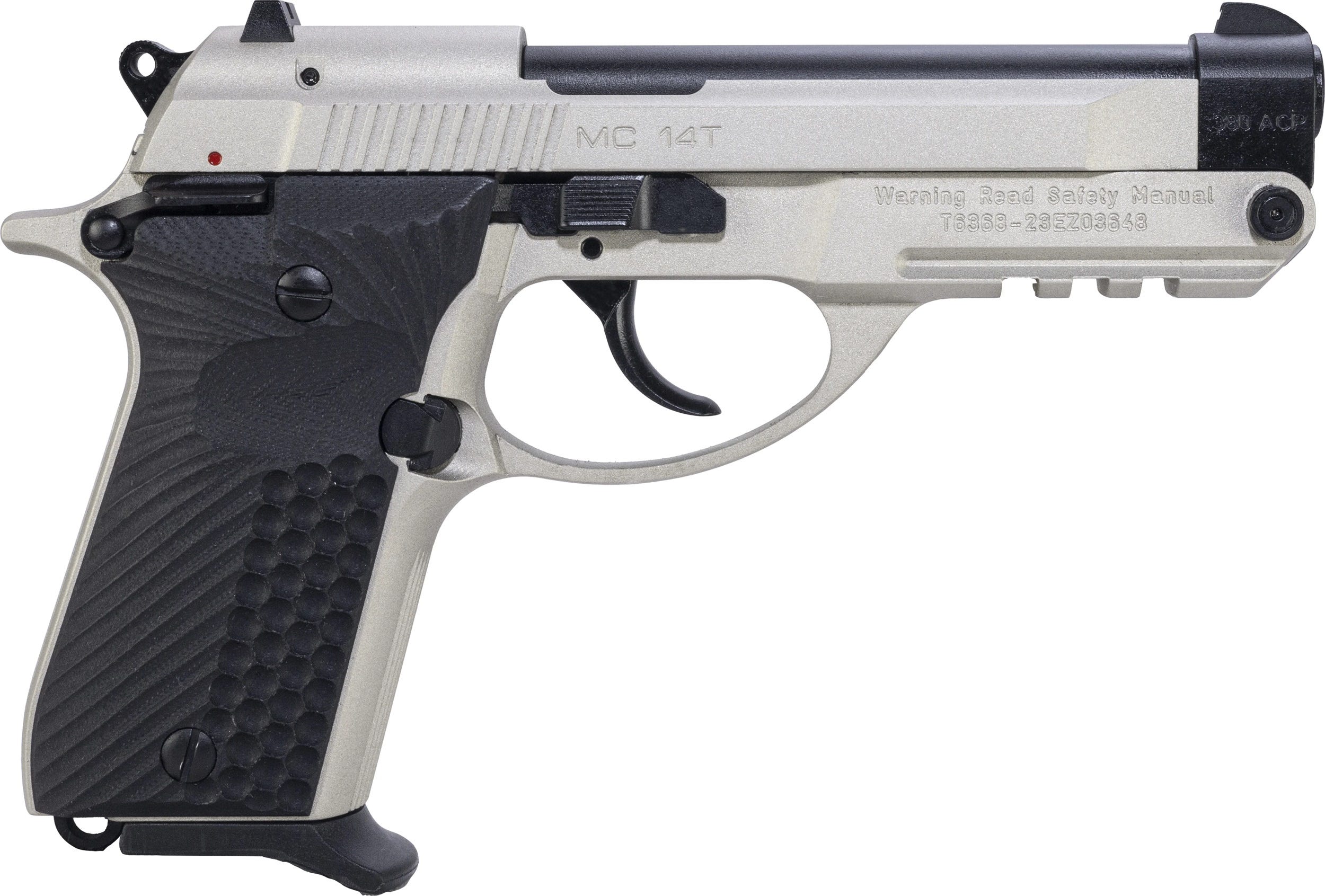EAA Corp Girsan MC14 "Shimmering Silver" .380 ACP 4.25" Barrel 13 ...