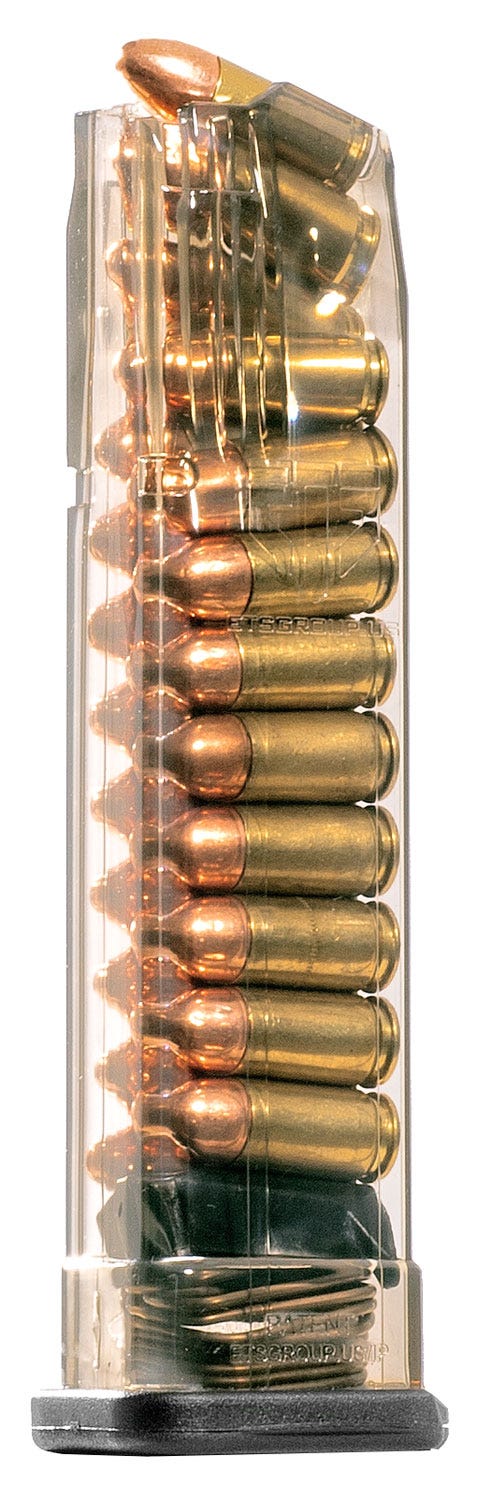 Elite Tactical Systems S&W M&P Magazine Clear 9mm 21-Rounds - LIVENGOOD ...