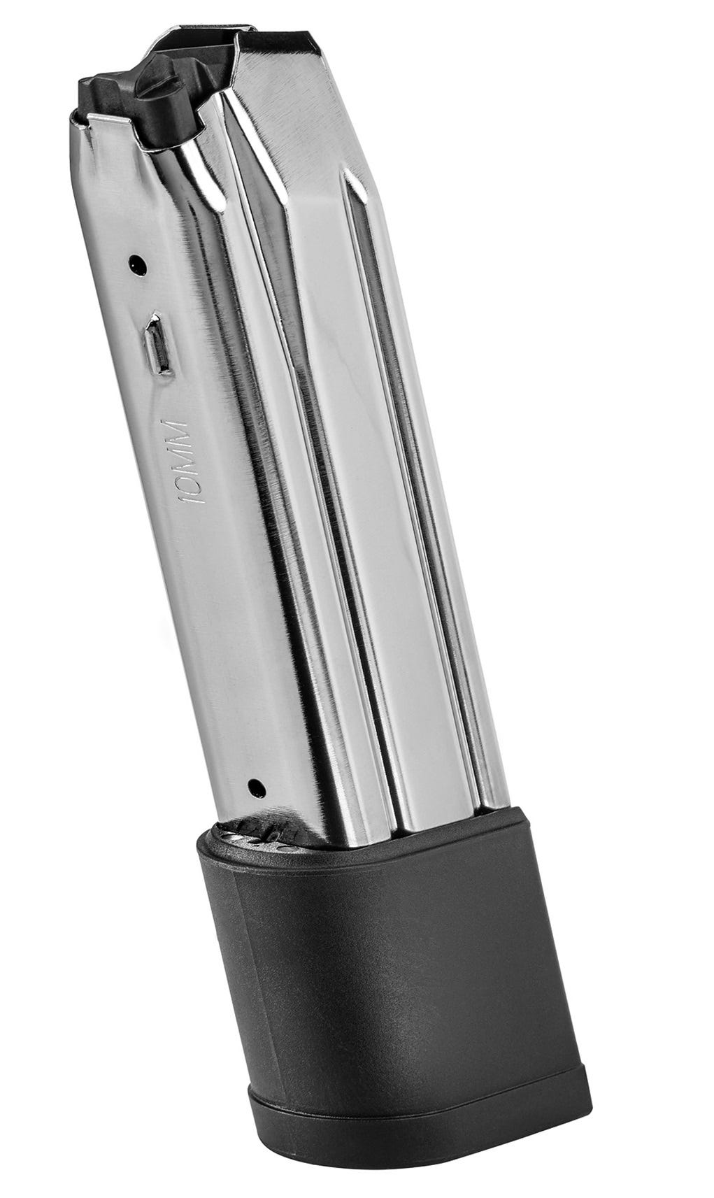 FN 510 Magazine Black / Nickel 10mm 22-Rounds - LIVENGOOD GUNS