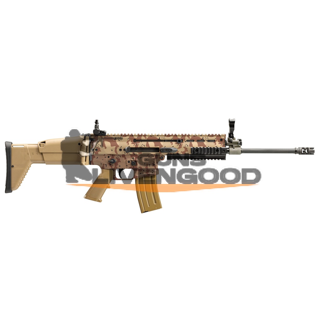 FN SCAR 16S NRCH Desert Camo 5.56 / .223 Rem 16.25" Barrel 30-Rounds ...