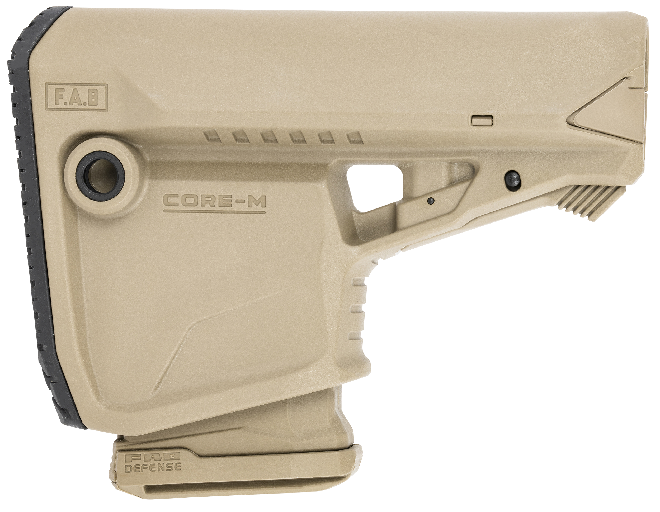 Fab Defense GL-Core Tan Mag Buttstock For AR-15/M16/M4 - LIVENGOOD GUNS