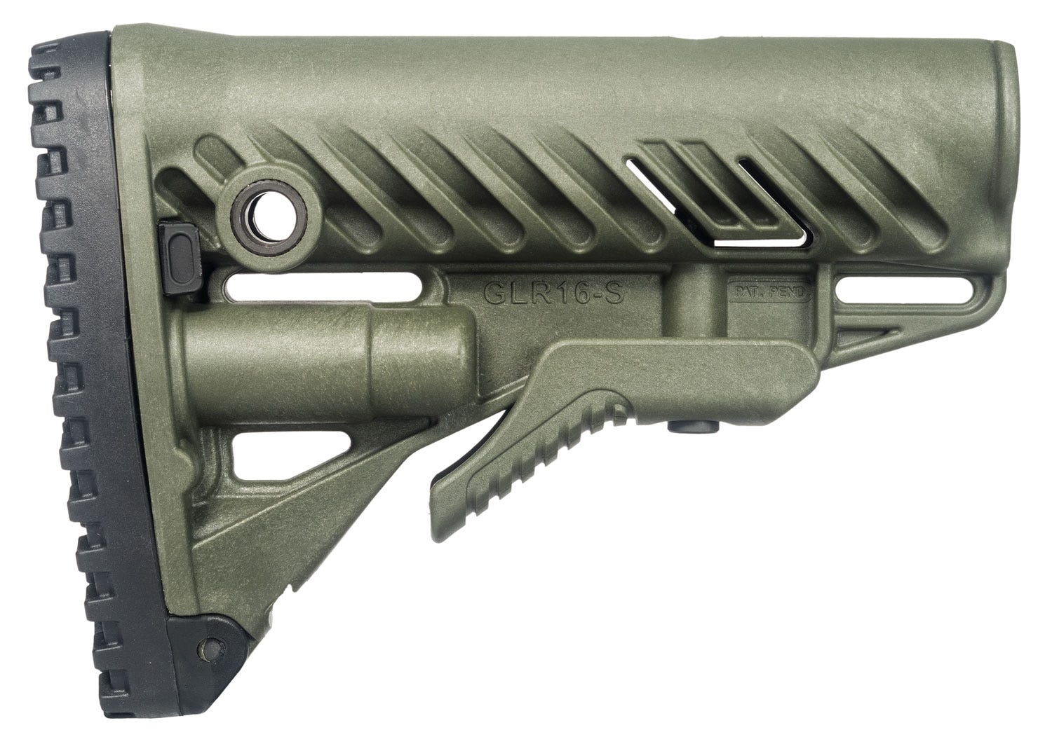 Fab Defense GLR-16 Buttstock OD Green for AR-15 - LIVENGOOD GUNS