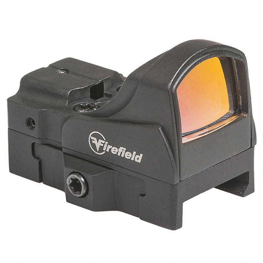 Firefield Impact Mini Reflex Sight 45 Degree Kit 5 MOA Red Dot Reticle ...