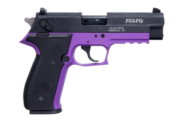 American Tactical Imports Firefly Purple .22 LR 3.9" Barrel 10-Rounds ...