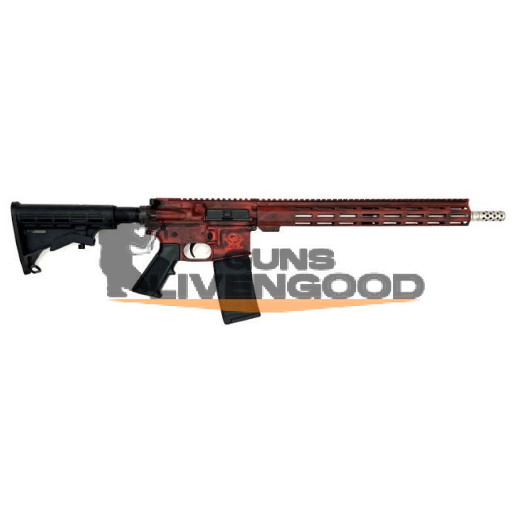 Great Lakes Firearms and Ammunition AR-15 BW Red .223 Wylde 16" Barrel ...