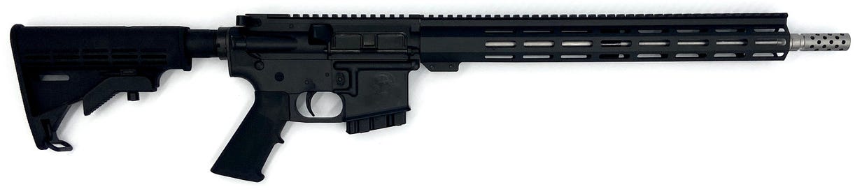GLFA AR-15 Black/SS .400 Legend 16" Barrel 5-Rounds - LIVENGOOD GUNS