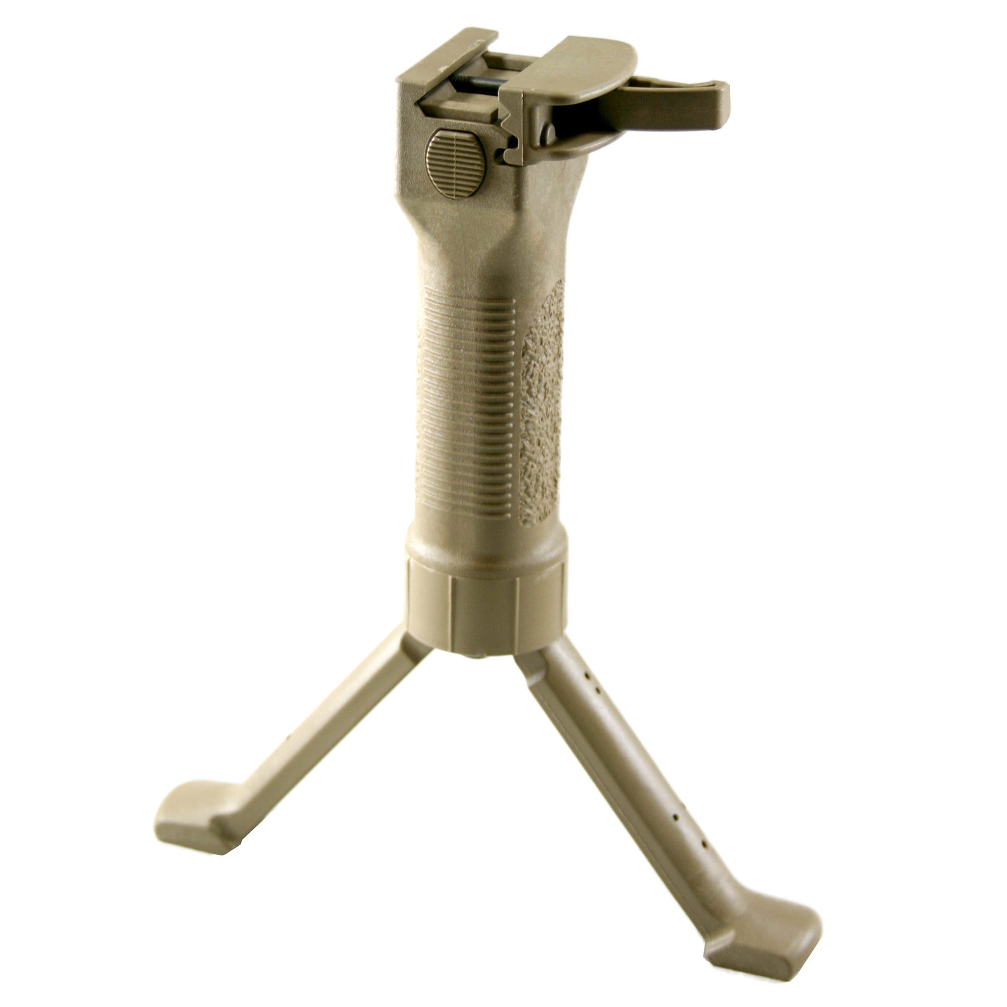 Grip-Pod GPS V2 Foregrip Tan Quick-Detach Cam Lever Mount - LIVENGOOD GUNS