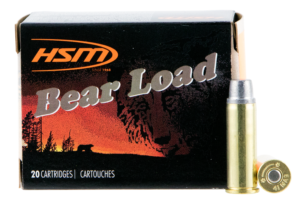 HSM Bear Load 41 Rem Mag 230-Grain 20-Rounds SWC - LIVENGOOD GUNS