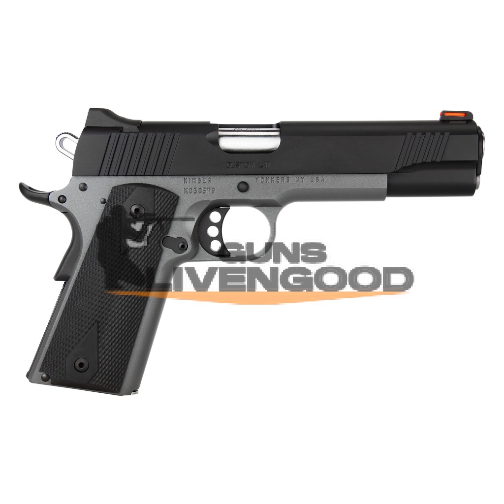 Kimber Custom LW Shadow Ghost Black / Grey 9mm 5" Barrel 9-Rounds CA ...