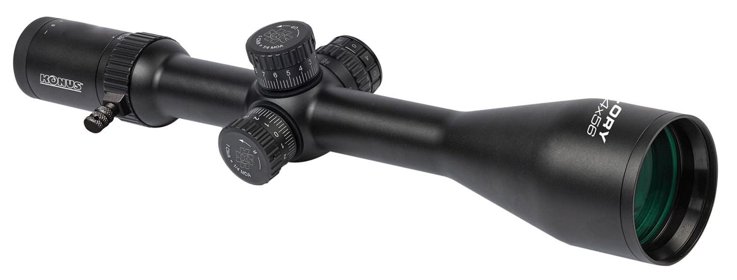 Konus Glory Rifle Scope 3-24x56mm Dual Illuminated Fine Crosshair ...