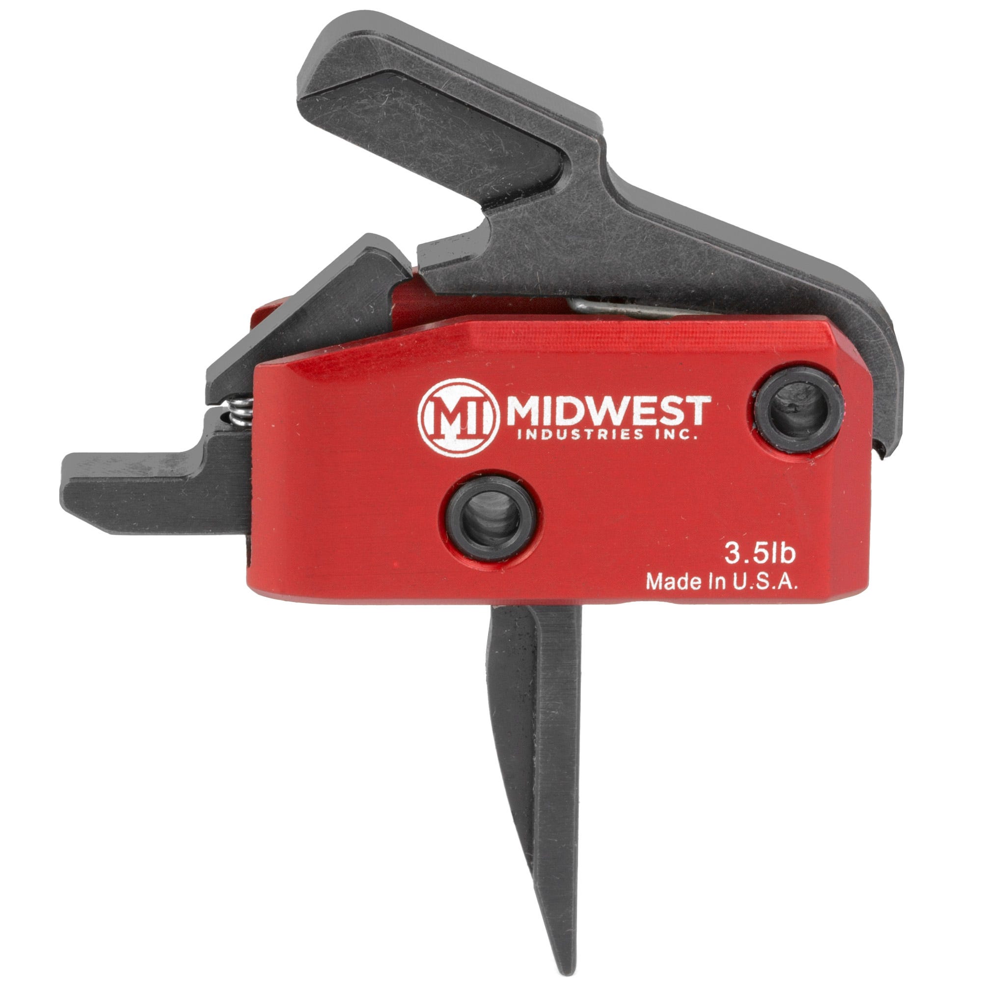 Midwest Industries Single Stage Flat Trigger Red for AR-10 and AR-15 ...