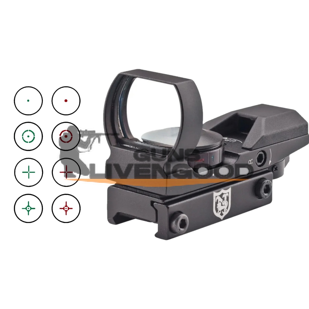 Nikko Stirling Duo Reflex Sight Multi Reticle - LIVENGOOD GUNS