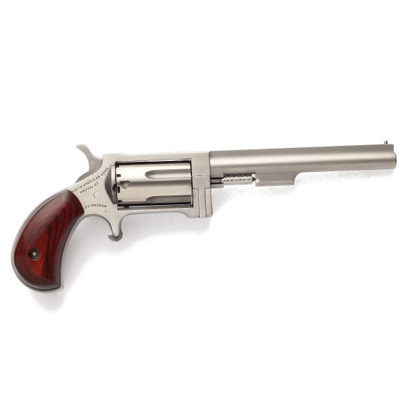 North American Arms Sidewinder Revolver Stainless 22 mag 4 inch 5 rd ...