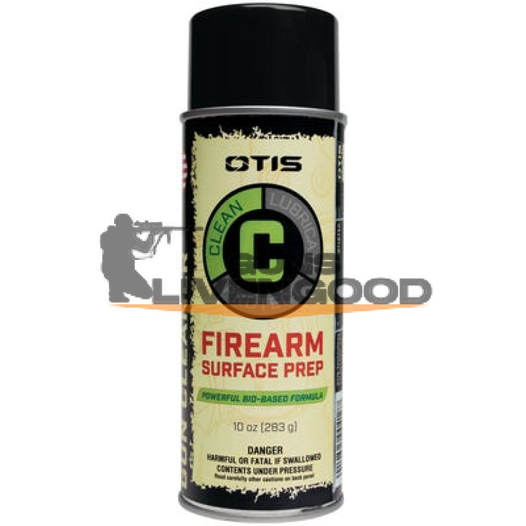 Otis Firearm Surface Prep 10oz Aerosol - LIVENGOOD GUNS