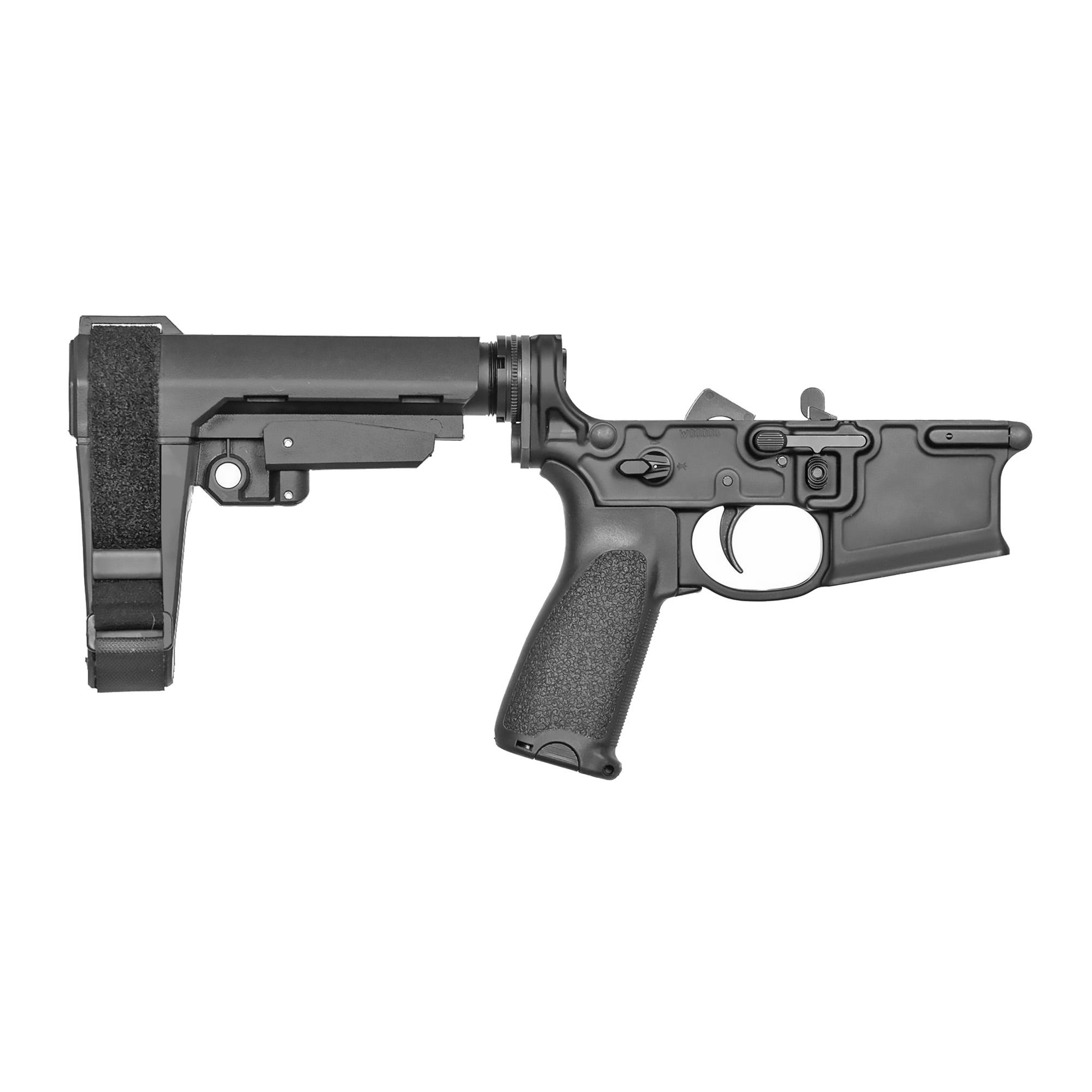 Primary Weapons Systems MK1 Mod 2-M Lower with SBA3 Brace - LIVENGOOD GUNS