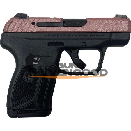 Ruger LCP MAX Rose Gold Glitter .380 ACP 2.8" Barrel 10-Rounds ...