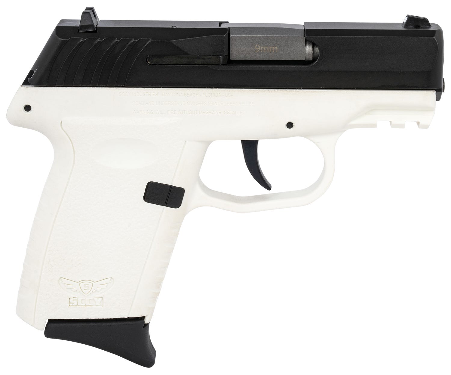 SCCY CPX-2 Gen3 White 9mm 3.1" Barrel 10-Rounds - LIVENGOOD GUNS