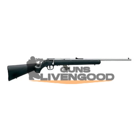Savage Mark II FSS Bolt Action Rifle Black .22 LR 21 inch 10 rd ...