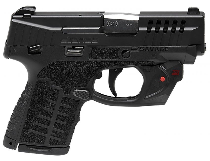 Savage Arms Stance 9mm Luger 3.20" Barrel 10-Rounds w/Laser - LIVENGOOD ...