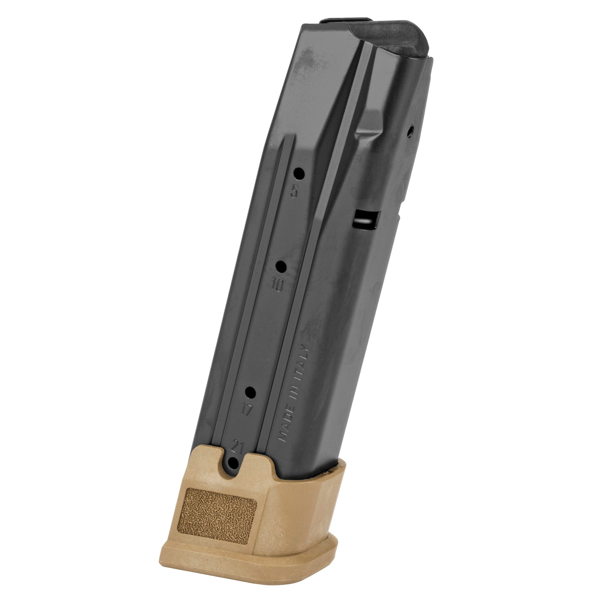 Sig Sauer Magazine for M17/P250/P320 Coyote Brown 9mm 21-Rounds ...