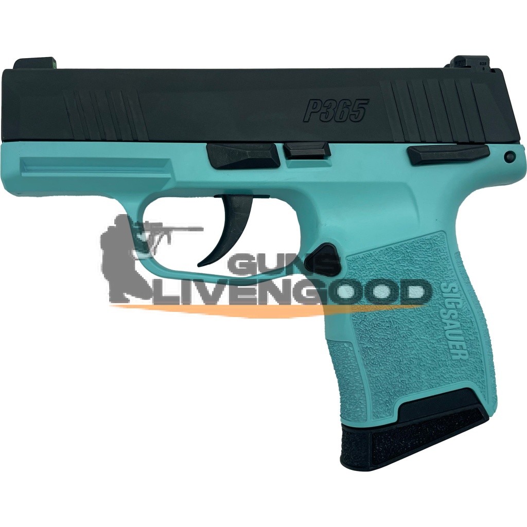 Sig Sauer P365 Tiffany Blue 9mm 3.1" Barrel 10-Rounds X-Ray3 Sights ...