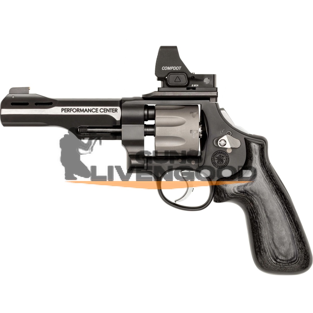 Smith and Wesson Performance Center Model 327 WR 9mm 5" Barrel 8-Rounds ...