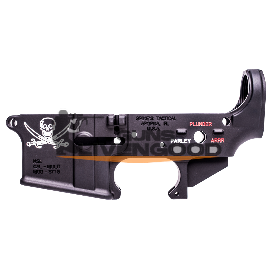 Spikes Tactical Calico Jack Stripped Lower Receiver Multi-Cal ...