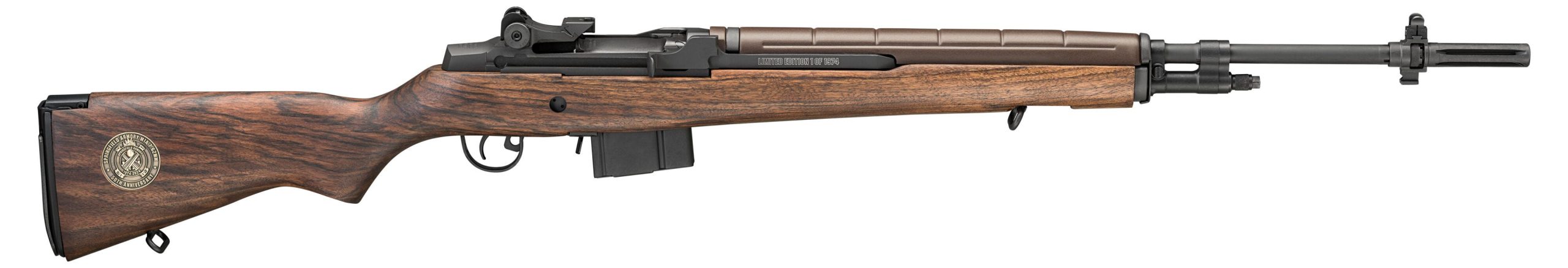 Springfield Armory M1A 50th Anniversary Walnut .308 Win 22" Barrel 10 ...