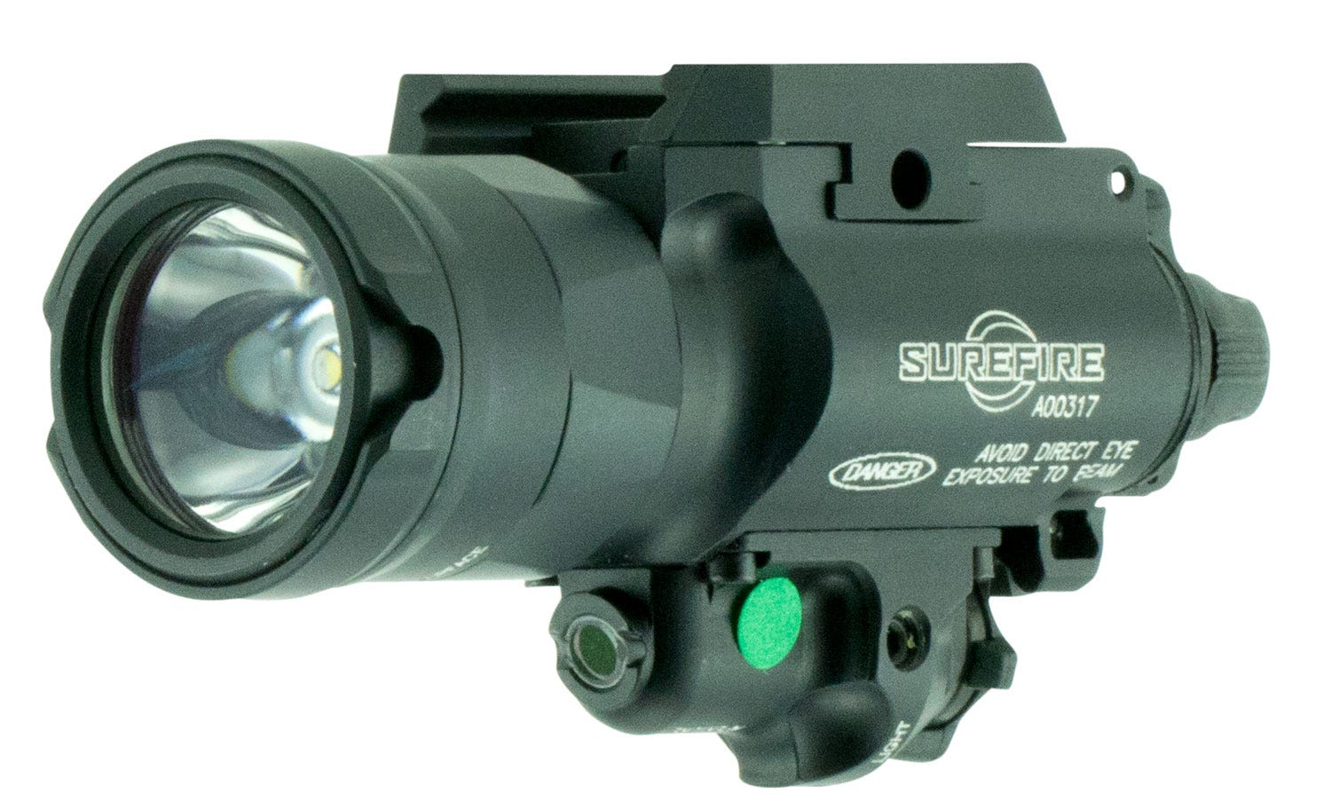 Surefire X400 Ultra Weaponlight with Green Laser 600 Lumens Black - LIVENGOOD GUNS