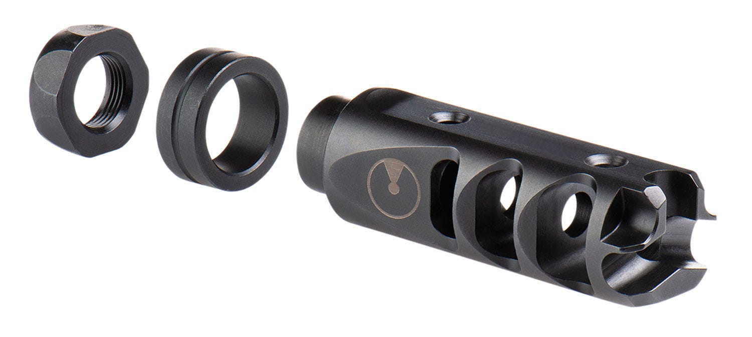 Ultradyne Apollo Max Comp Muzzle Brake AR15 - LIVENGOOD GUNS