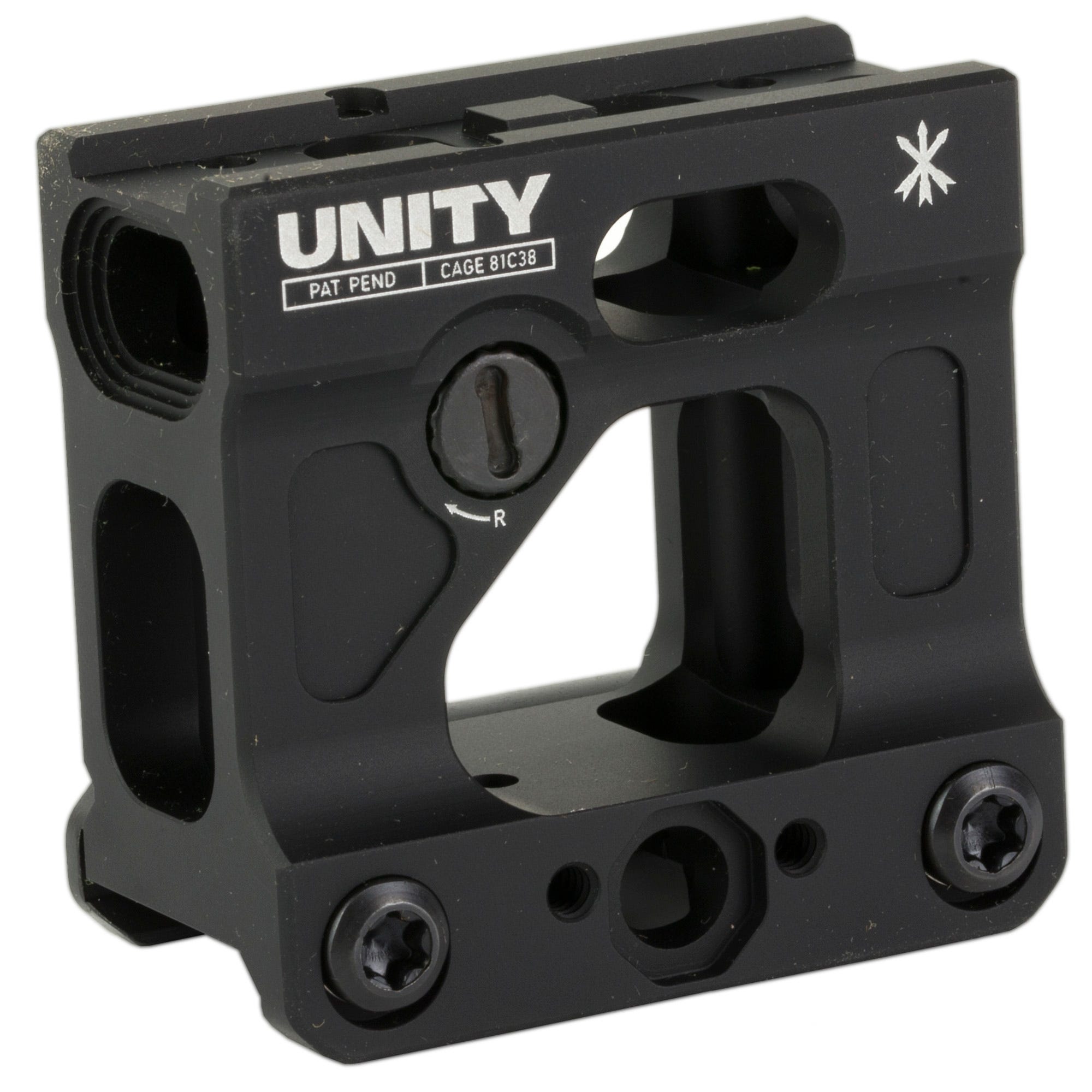 Unity Tactical FAST Mount for T1/T2 Black - LIVENGOOD GUNS