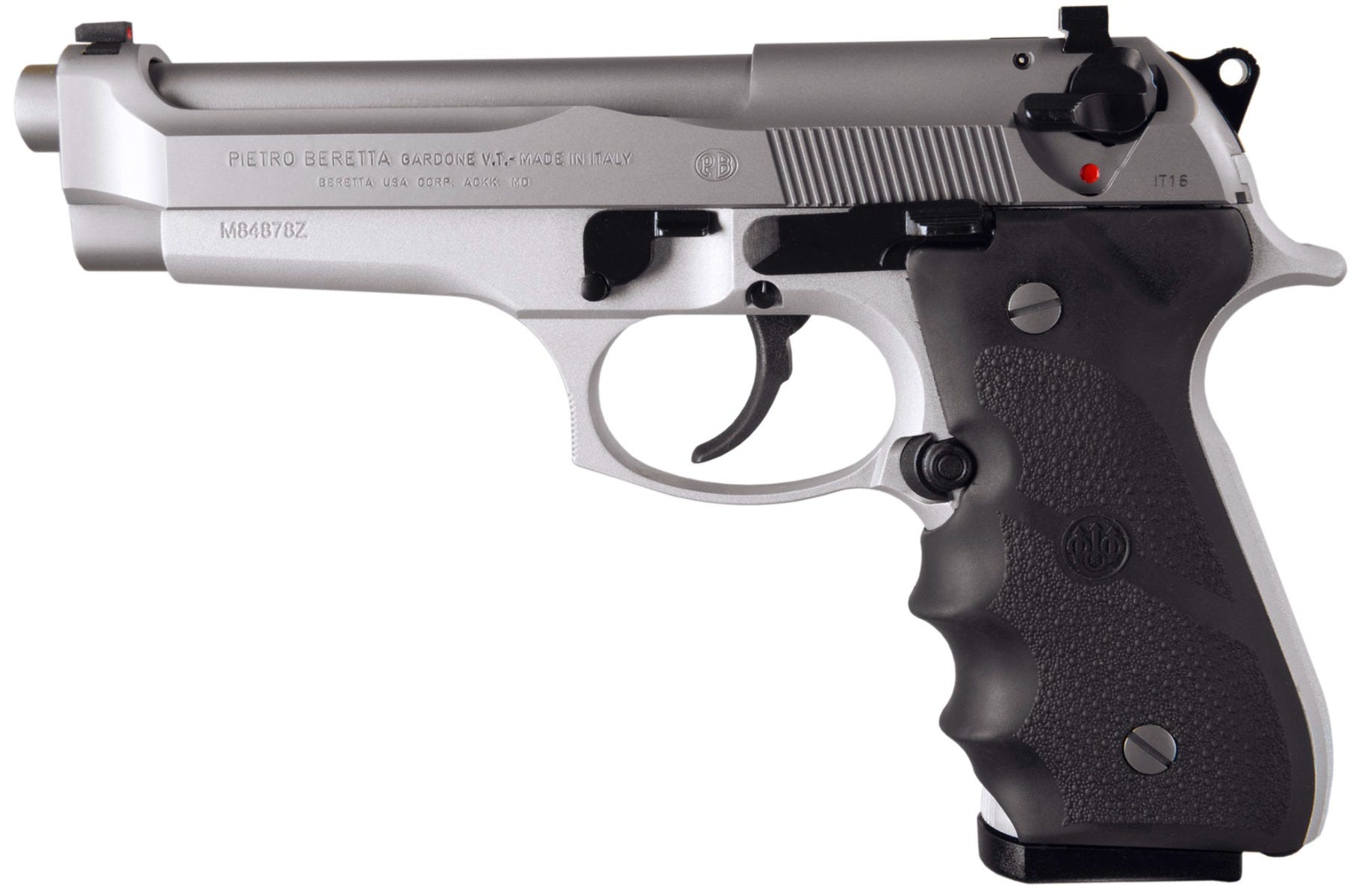 Beretta 92FS Brigadier Stainless 9mm 4.9" Barrel 10-Rounds - LIVENGOOD GUNS