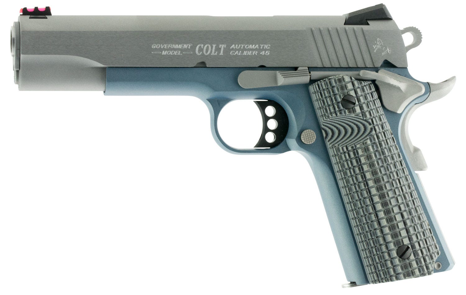 Colt 1911 Government Competition Blue .45 ACP 5" Barrel 8-Rounds ...