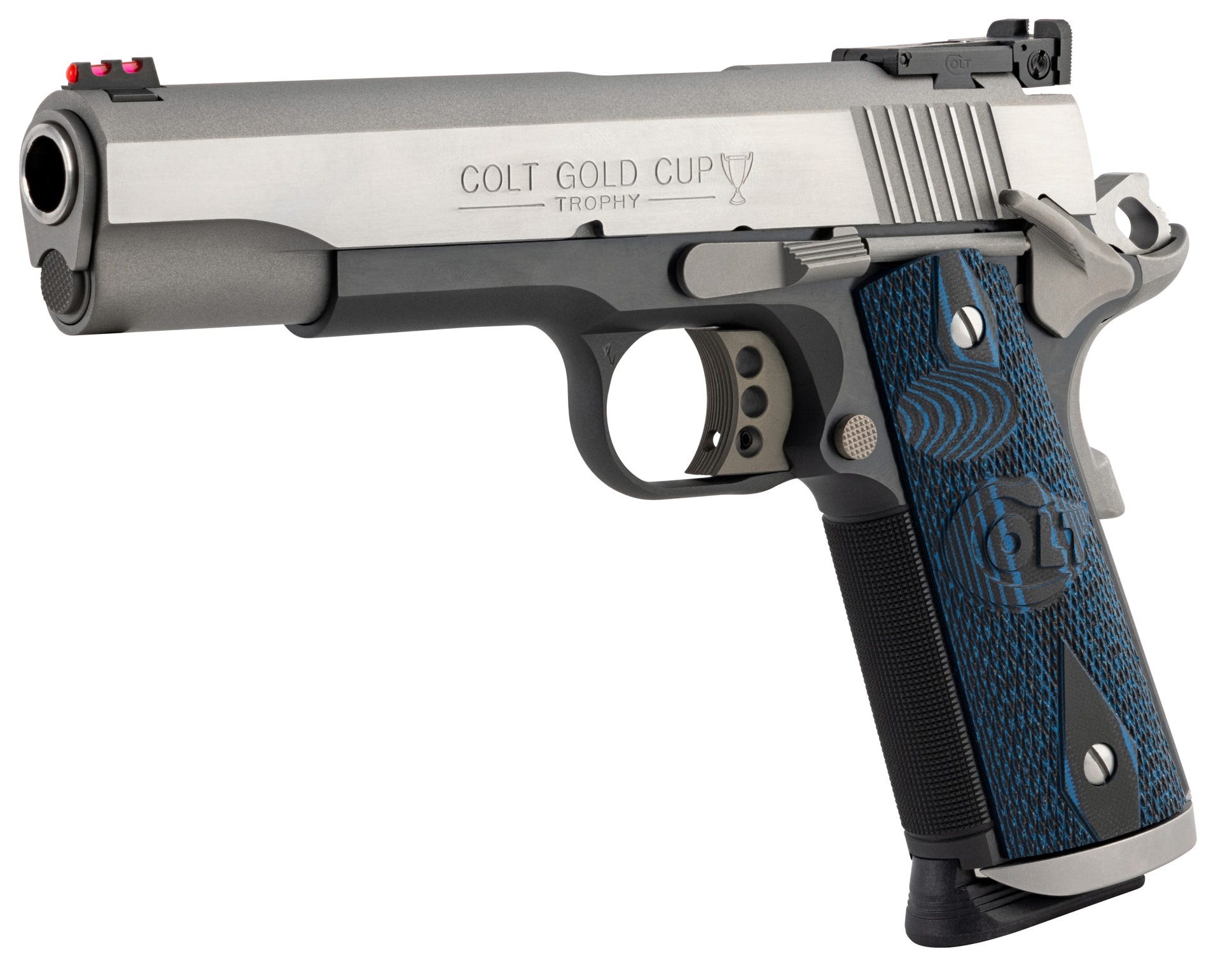 Colt Firearms Gold Cup Trophy Two-Tone .45 ACP 5" Barrel 8-Rounds ...