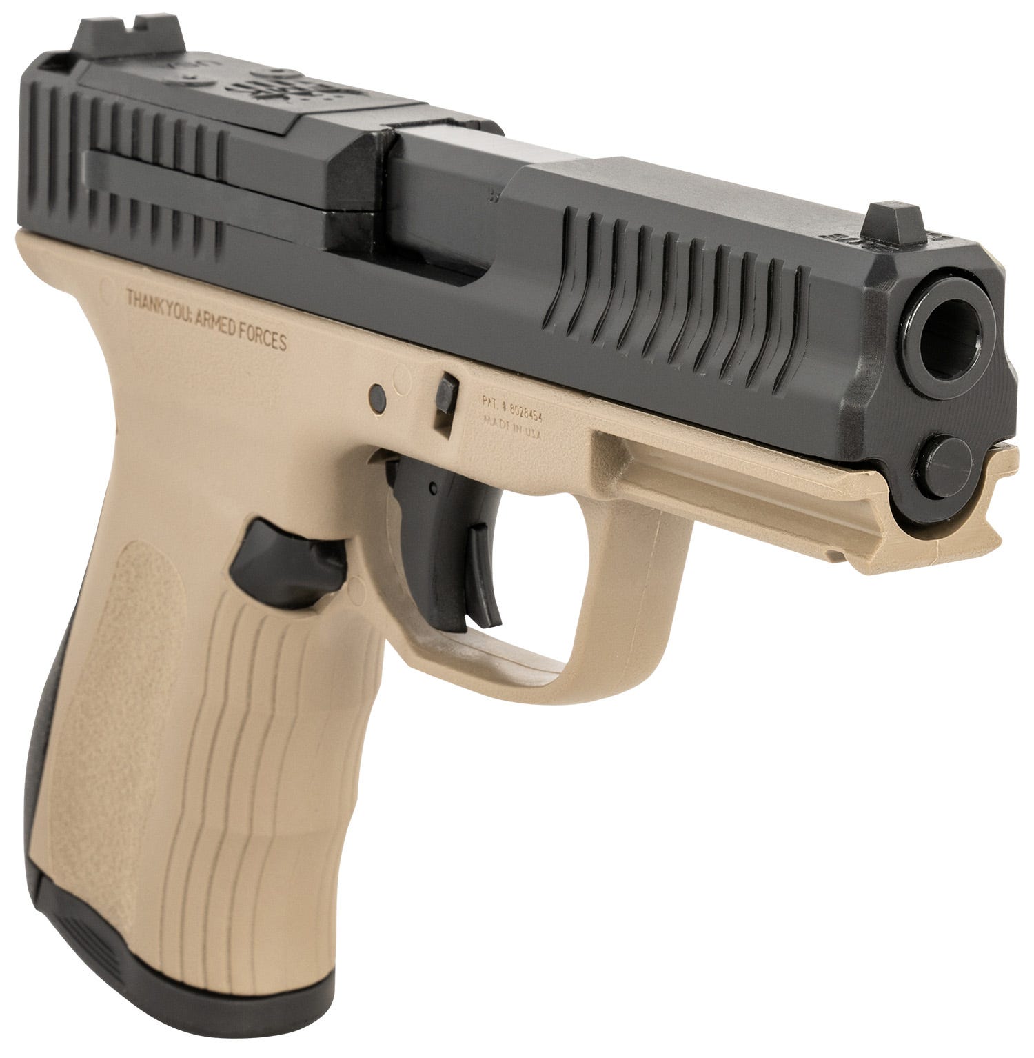 FMK Firearms Mach 9 Flat Dark Earth 9mm 4" Barrel 10-Rounds - LIVENGOOD ...