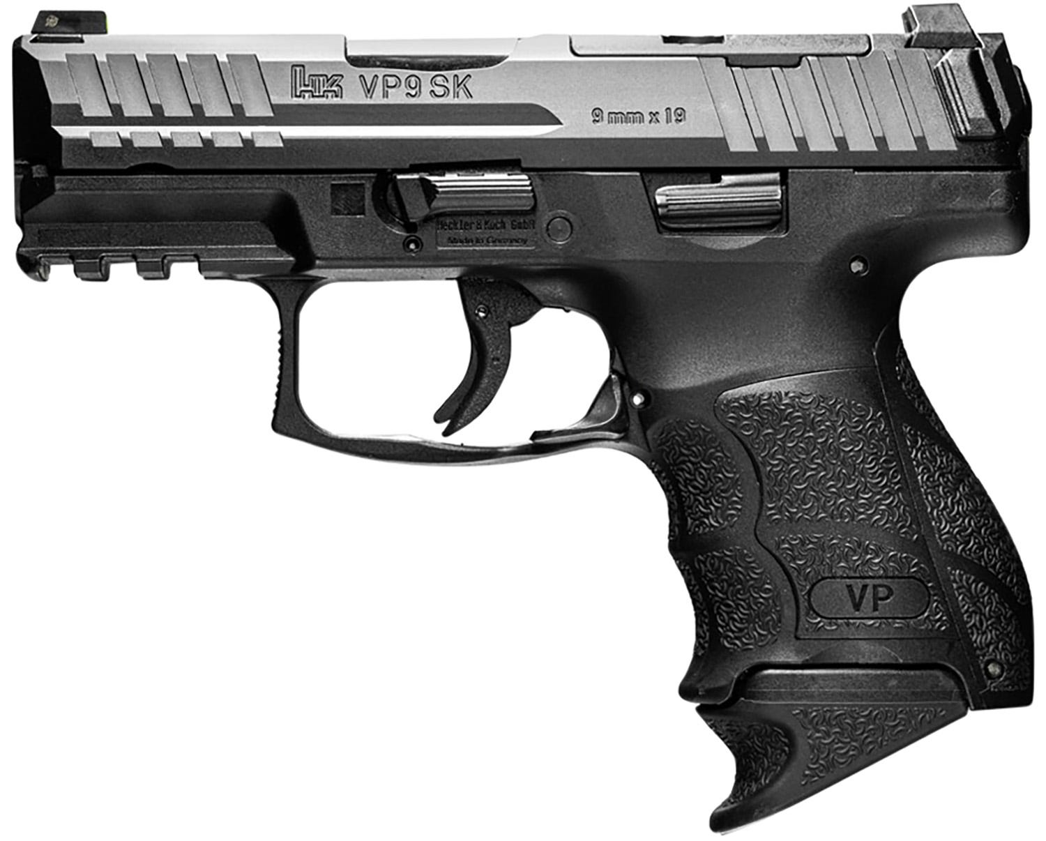 Heckler and Koch VP9SK 9mm 3.39" Barrel 15-Rounds Night Sights ...